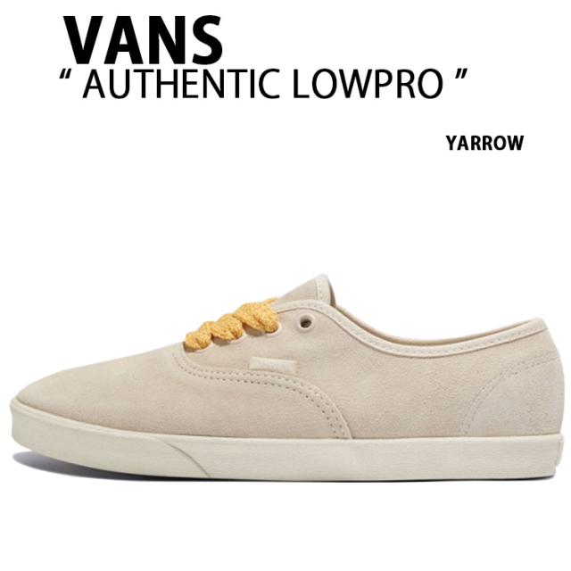 VANS バンズ スニーカー  AUTHENTIC LOWPRO YARROW VN000D04YGD オーセンティック ロープロ ヤロー