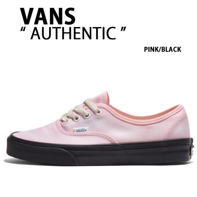VANS バンズ スニーカー  AUTHENTIC PINK BLACK VN0A2Z3ZPIB オーセンティック ピンク ブラック