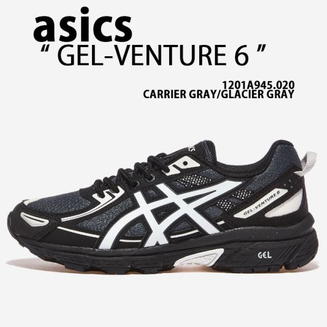 ASICS アシックス スニーカー GEL-VENTURE 6 1201A945-020 CARRIER GRAY GLACIER GRAY シューズ ジェル ベンチャー6 メッシュ グレー