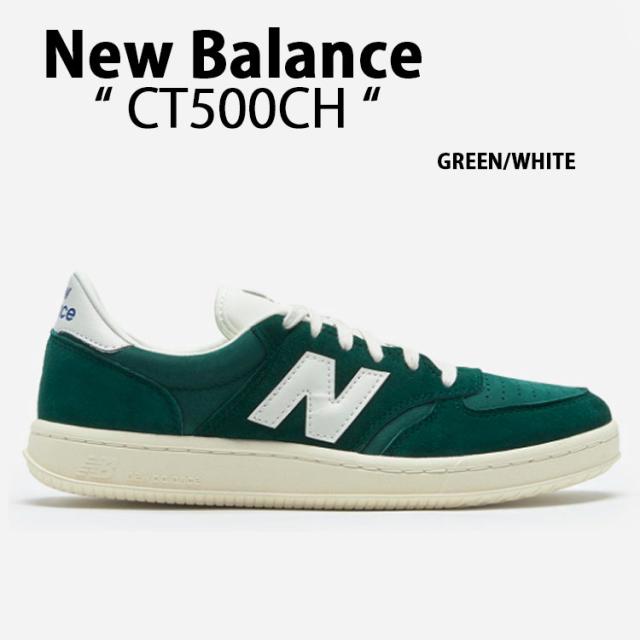 New Balance ニューバランス スニーカー CT500 CT500CH GREEN WHITE シューズ グリーン ホワイト スウェード ヌバック メンズ レディース