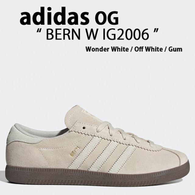 adidas originals アディダス スニーカー BERN W IG2006 Wonder White / Off White / Gum ベルン シューズ ワンダーホワイト オフホワイト ガム
