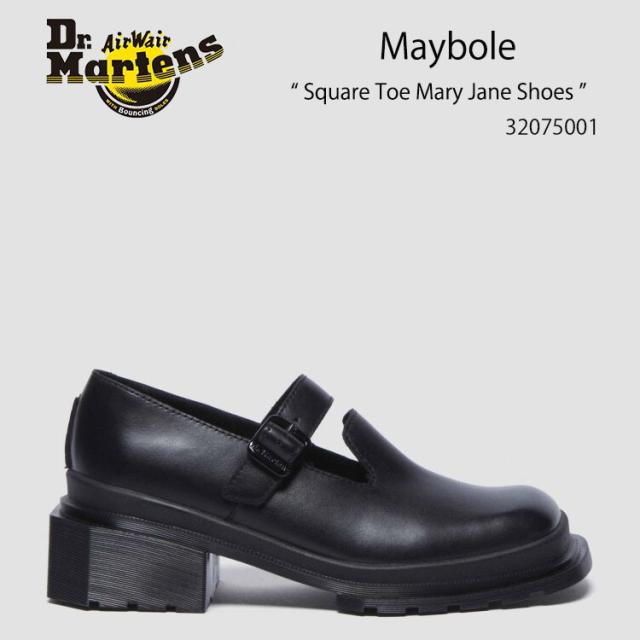 Dr.Martens ドクターマーチン パンプス Maybole Square Toe Mary Jane Shoes 32075001 Black ブラック レディース
