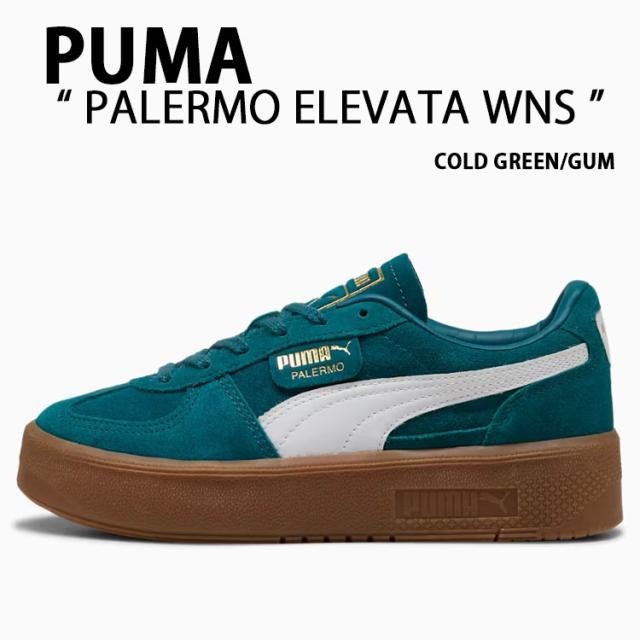 PUMA プーマ スニーカー PALERMO ELEVATA WNS 399348-02 パレルモ エレヴァータ ウィメンズ グーリン ガム シューズ レディース