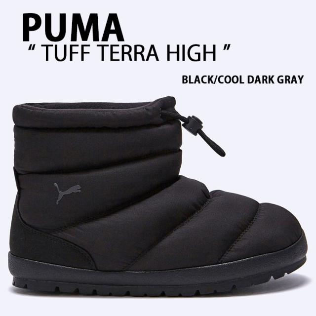 PUMA プーマ ブーツ TUFF TERRA HIGH BLACK 402177-01 タフ テラ ハイ ブラック シューズ スノーブーツ 冬ブーツ 男性用 女性用