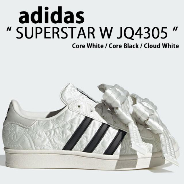adidas アディダス スニーカー レディース SUPERSTAR W JQ4305 スーパースターウィメンズ Core White / Core Black / Cloud White シューズ レディース ウーマンズ 女性用