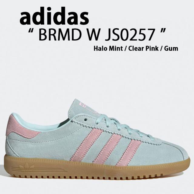 adidas originals アディダス スニーカー BRMD JS0257 Halo Mint / Clear Pink / Gum バミューダ ハローミント クリアピンク ガムソール スエード テラス系 T-トゥ