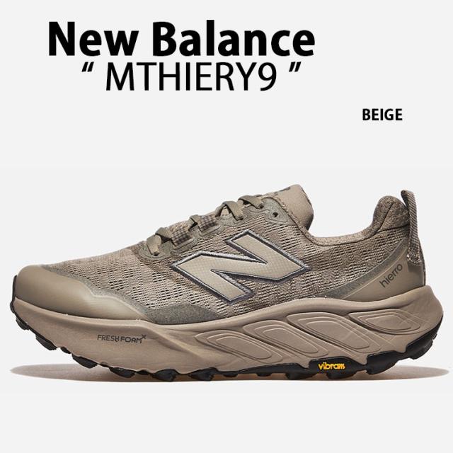 New Balance ニューバランス スニーカー FRESH FOAM X HIERRO V9 BEIGE MTHIERY9 フレッシュフォーム X ヒーロー V9 ベージュ Vibram