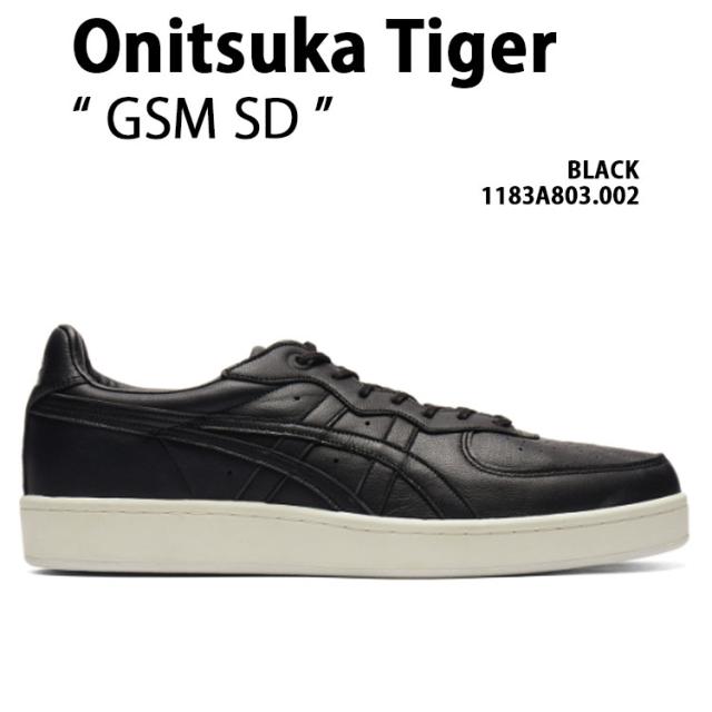 Onitsuka Tiger オニツカタイガー スニーカー GSM SD BLACK BLACK 1183A803.002 ジーエスエム SD ブラック ブラック