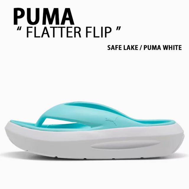 PUMA プーマ 厚底 サンダル FLATTER FLIP 400498-04 シューズ フレター フリップ ビーチサンダル フリップフラップ レディース