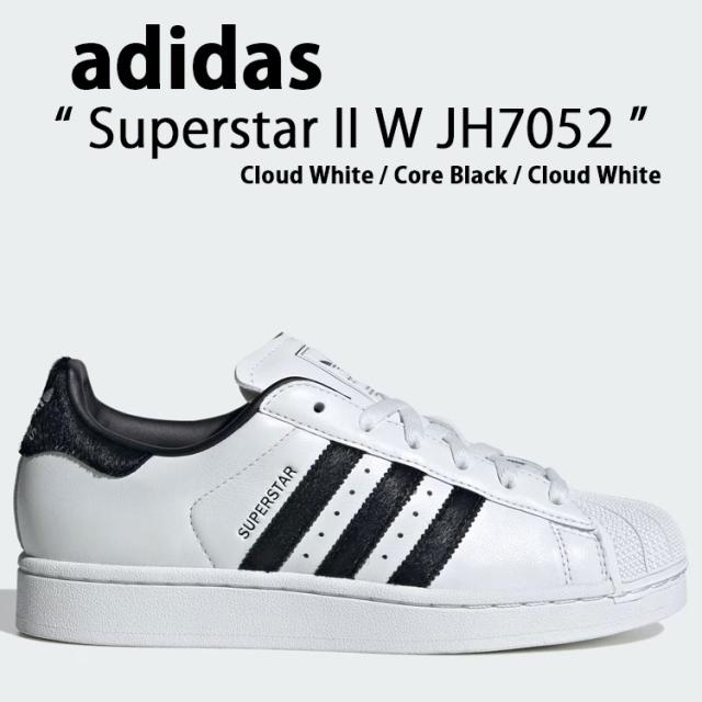 adidas アディダス スニーカー adidas SUPERSTAR II JH7052 Cloud White / Core Black / Cloud White スーパースター II シューズ クラウドホワイト コアブラック【中古】未使用品