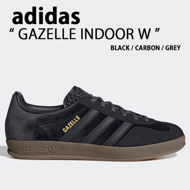 adidas originals アディダス スニーカー GAZELLE INDOOR W JI2712 シューズ ガゼル インドア ブラック スエード メンズ レディース