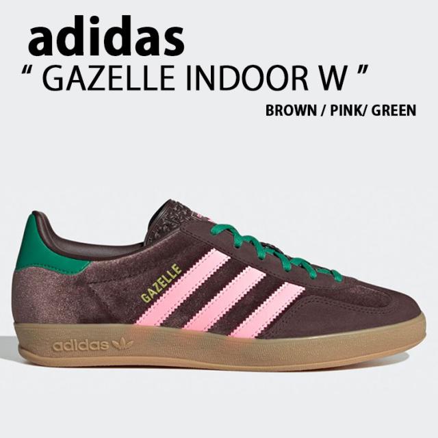 adidas originals アディダス スニーカー GAZELLE INDOOR W JI2714 シューズ ガゼル インドア ブラウン ピンク メンズ レディース