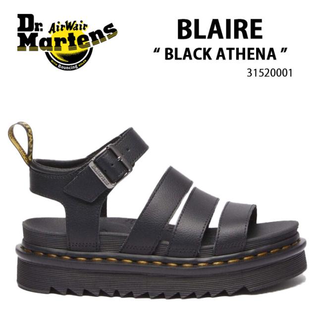 Dr.Martens ドクターマーチン サンダル ストラップサンダル BLAIRE LEATHER STRAP SANDALS 31520001 シューズ ブレア ブラック