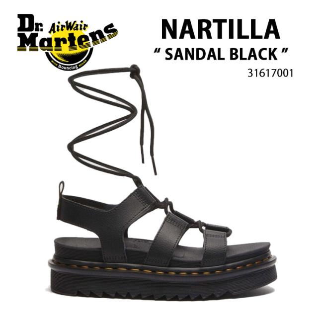 Dr.Martens ドクターマーチン レディース ストラップサンダル NARTILLA SANDAL 31617001 シューズ ナルティラサンダル ブラック