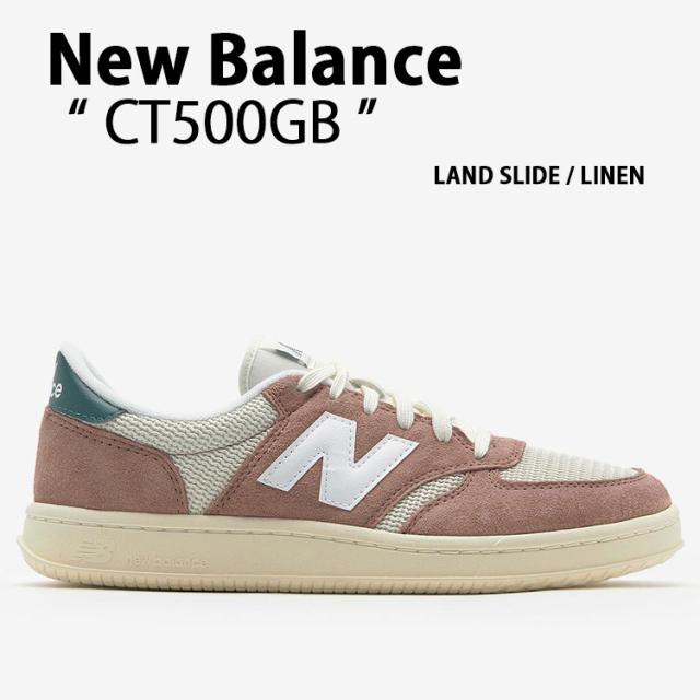 New Balance ニューバランス スニーカー CT500GB シューズ NewBalance500 ブラウン グリーン ロゴ スエード メンズ レディース