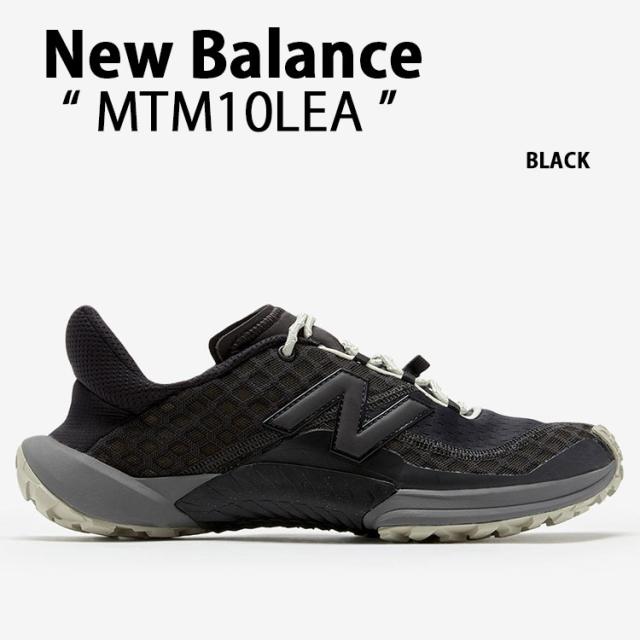 New Balance ニューバランス スニーカー MTM10LEA シューズ NewBalance10 ブラック ランニングシューズ メッシュ メンズ レディース