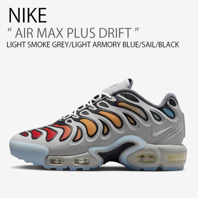 NIKE ナイキ スニーカー AIR MAX PLUS DRIFT エアマックス プラス ドリフト FD4290-002 ローカット グレー ブラック メンズ レディース