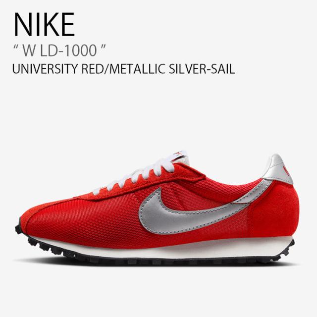 NIKE ナイキ スニーカー W LD-1000 ウィメンズ LD-1000 HF3227-600 ローカット レッド シルバー メンズ レディース 男性用 女性用
