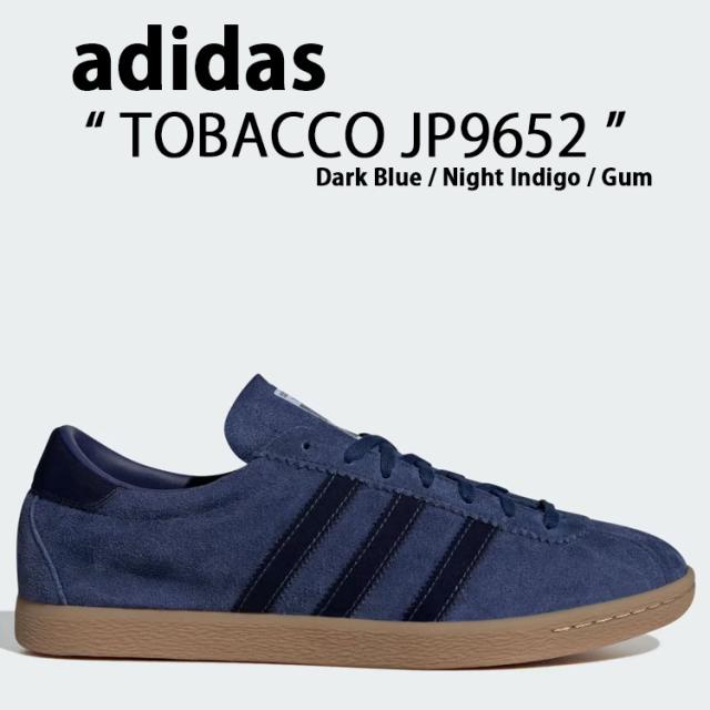 adidas originals アディダス レディース スニーカー TOBACCO JP9652 Dark Blue / Night Indigo / Gum シューズ ダークブルー ナイトインディゴ ガムソール