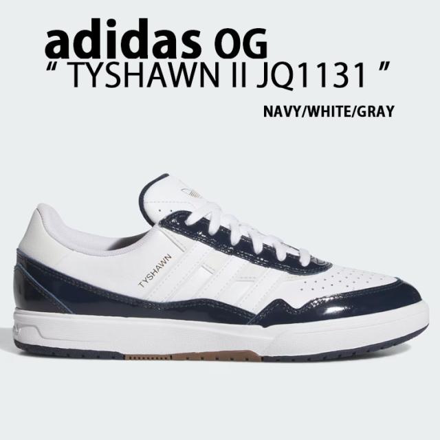 adidas originals アディダス スニーカー Tyshawn II JQ1131 シューズ タイショーン WHITE NAVY タイショーン・ジョーンズ スケーター