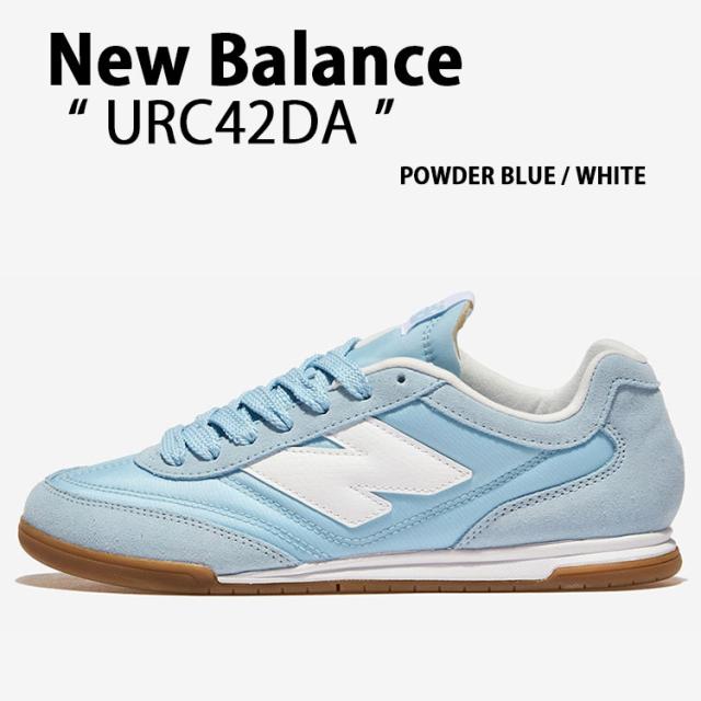 New Balance ニューバランス スニーカー URC42DA BLUE WHITE シューズ NewBalance42 ブルー ホワイト スエード メンズ レディース