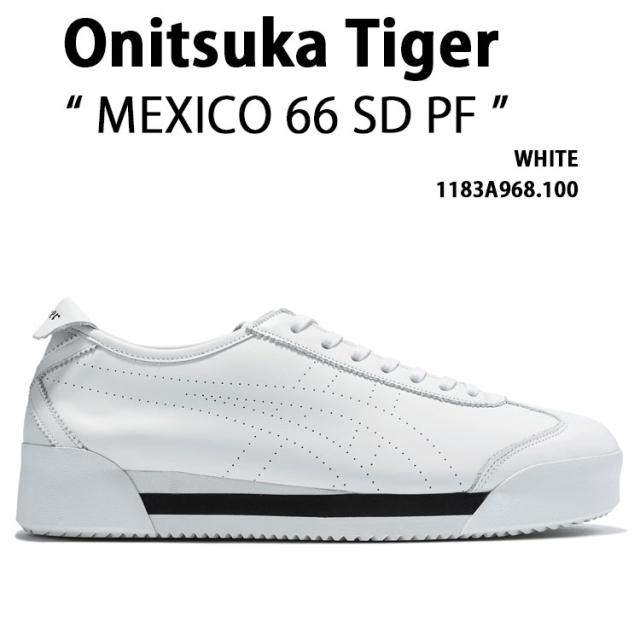 Onitsuka Tiger オニツカタイガー 厚底 スニーカー MEXICO 66 SD PF 1183A968.100 シューズ メキシコ66SD PF メンズ レディース