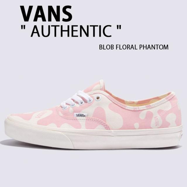 VANS バンズ スニーカー AUTHENTIC BLOB FLORAL PINK VN000BW5PNK オーセンティック ブロブフローラル ピンク シューズ