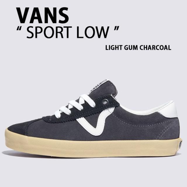 VANS バンズ スニーカー SPORT LOW VN000D1PCIK CHARCOAL シューズ スポーツロー チャコール スウェード メンズ レディース