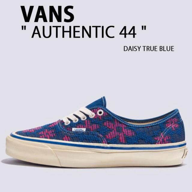VANS バンズ スニーカー AUTHENTIC 44 DAISY TRUE BLUE VN000D5K7WM オーセンティック 44 デイジートゥルーブルー シューズ 花柄