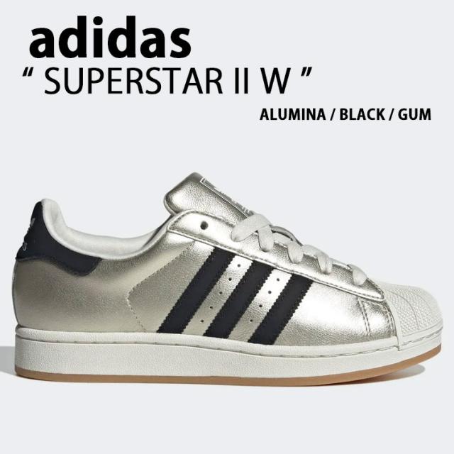 adidas originals アディダス スニーカー SUPERSTAR II W HQ2691 SILVER シューズ スーパースターII シルバー スーパースター2 カジュアル メンズ レディース