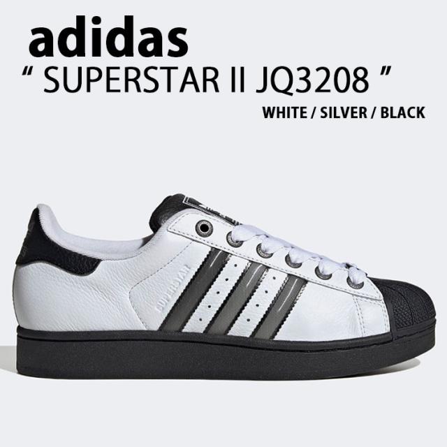 adidas Originals アディダス オリジナルス スニーカー SUPERSTAR II JQ3208 シューズ スーパースターII ホワイト メンズ レディース