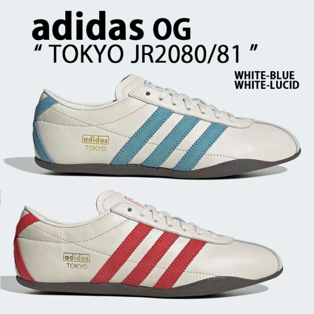 adidas originals アディダス スニーカー TOKYO トーキョー 東京 シューズ WHITE BLUE ブルー JR2081 / WHITE RED レッド JR2080