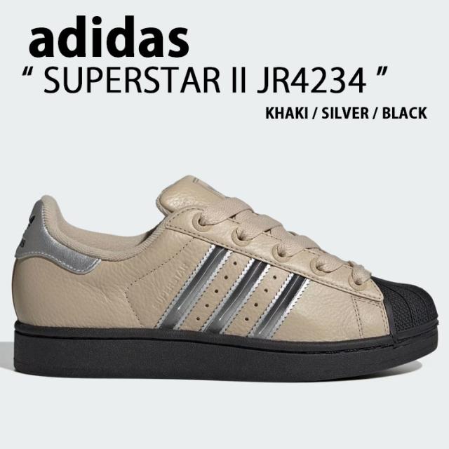 adidas Originals アディダス オリジナルス スニーカー SUPERSTAR II JR4234 BEIGE シューズ スーパースターII ベージュ メンズ レディース
