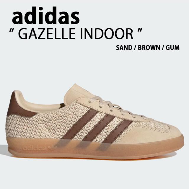adidas Originals アディダス スニーカー GAZELLE INDOOR JS1418 シューズ ガゼルインドア ベージュ ブラウン メンズ レディース