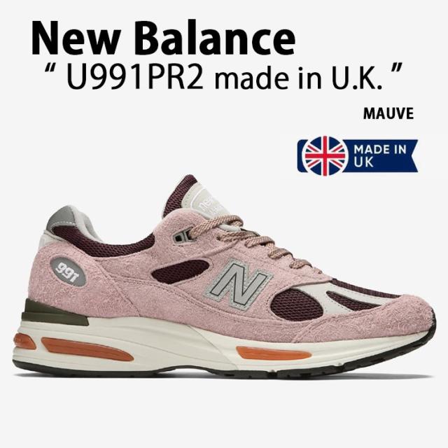 New Balance ニューバランス スニーカー U991PR2 PINK made in UK シューズ イギリス NewBalance991 ピンク メンズ レディース