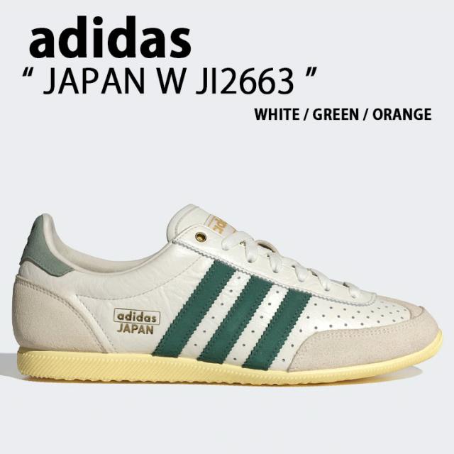 adidas originals アディダス スニーカー JAPAN W JI2663 シューズ ジャパンW ホワイト グリーン テラス系 T-トゥ メンズ レディース