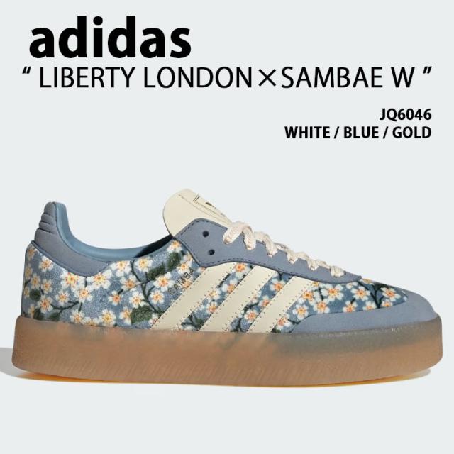 adidas originals アディダス レディース 厚底 スニーカー LIBERTY LONDON SAMBAE W JQ6046 シューズ サンベイW Tトゥ プラットフォーム