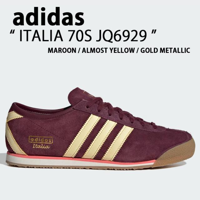 adidas Originals アディダス オリジナルス スニーカー ITALIA 70S JQ6929 BURGUNDY シューズ イタリヤ70s バーガンディー