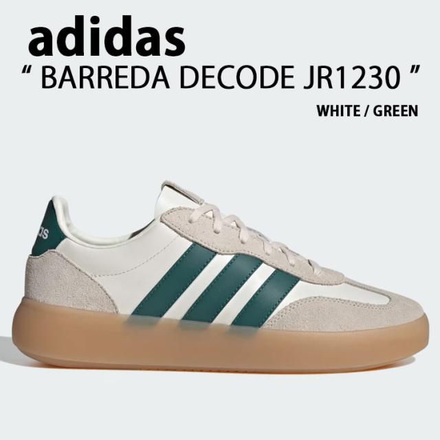 adidas Originals アディダス オリジナルス スニーカー BARREDA DECODE JR1230 WHITE GREEN シューズ バレダデコート メンズ レディース