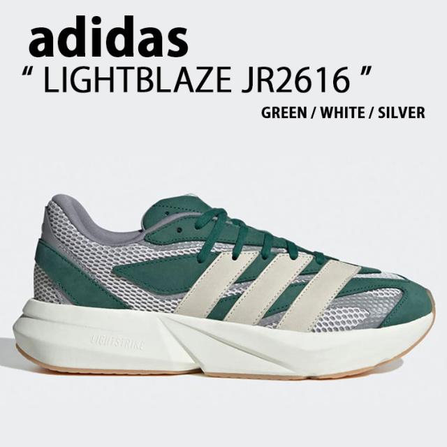 adidas Originals アディダス スニーカー LIGHTBLAZE JR2616 GREEN SILVER シューズ ライトブレイズ グリーン シルバー メンズ レディース