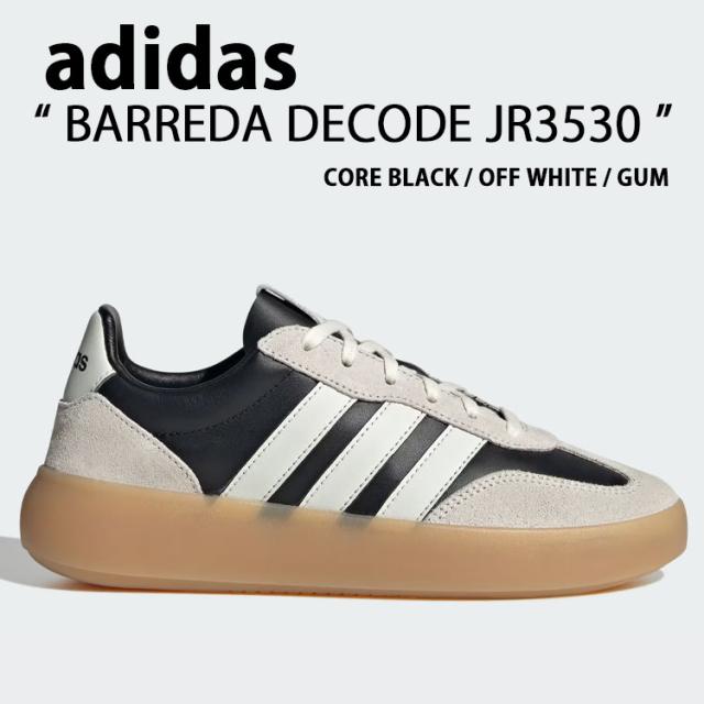 adidas Originals アディダス オリジナルス スニーカー BARREDA DECODE JR3530 BLACK WHITE シューズ バレダデコート メンズ レディース