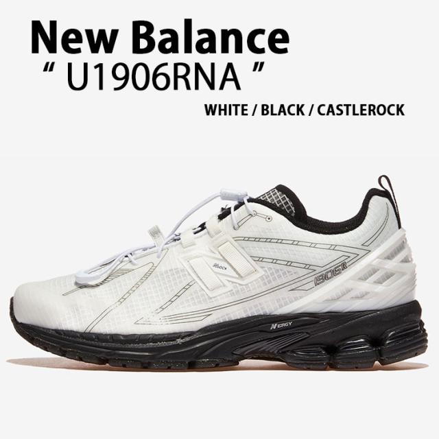 New Balance ニューバランス スニーカー U1906RNA WHITE BLACK シューズ NewBalance1096 メッシュ ホワイト ブラック メンズ レディース