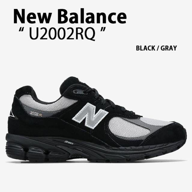 New Balance ニューバランス レディース スニーカー U2002RQ BLACK GRAY シューズ NewBalance2002 ランニングシューズ メンズ レディース