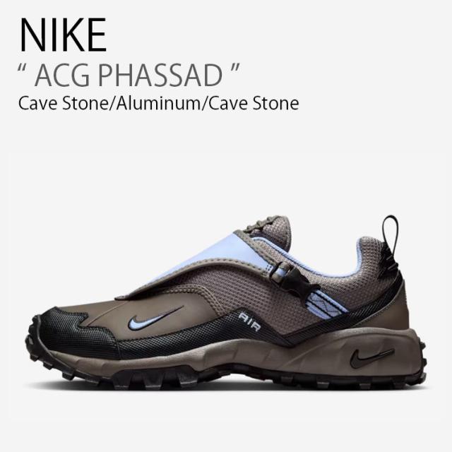NIKE ナイキ スニーカー ACG PHASSAD ファサード HM7133-200 ローカット トレイルシューズ グレー ブルー ブラック メンズ レディース