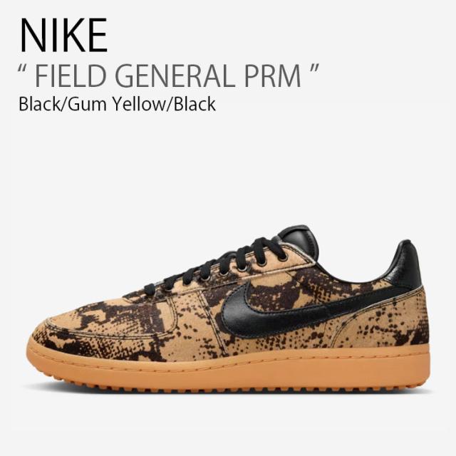 NIKE ナイキ スニーカー FIELD GENERAL PRM フィールド ジェネラル プレミアム IM3075-001 ローカット パイソン柄 メンズ レディース