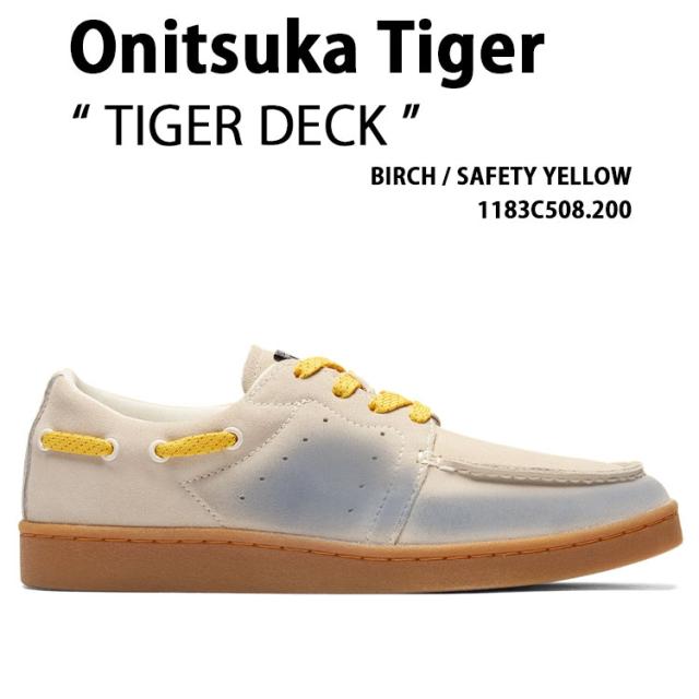 Onitsuka Tiger オニツカタイガー メンズ スニーカー TIGER DECK 1183C508.200 シューズ タイガーデック スウェード ガムソール