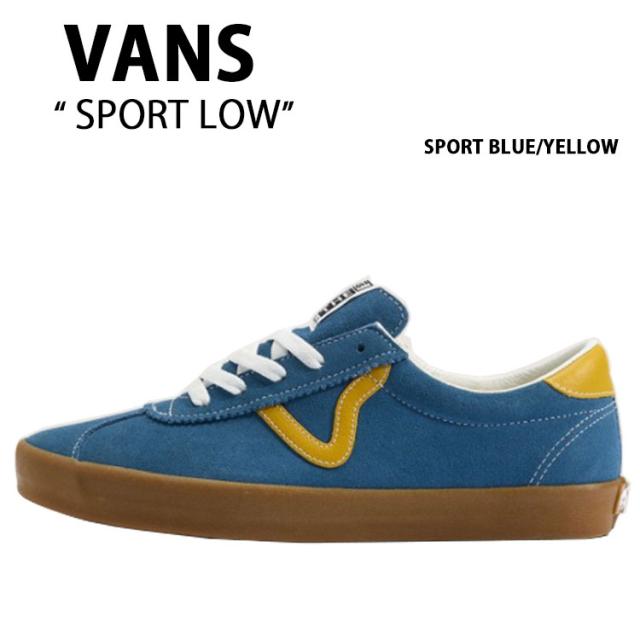 VANS バンズ スニーカー SPORT LOW SPORT BLUE YELLOW VN000D6NBYL スポーツ ロー スポーツ ブルー イエロー 男性用 女性用