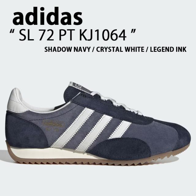 adidas originals アディダス スニーカー SL72 PT KJ1064 NAVY WHITE シューズ エスエル72 ネイビー ホワイト Tトゥ メンズ レディース