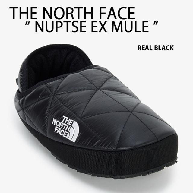 THE NORTH FACE ノースフェイス ダウンサンダル ダウンミュール NUPTSE EX MULE ヌプシ ミュール スリッポン BLACK NS93Q67B