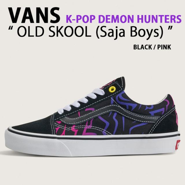 VANS バンズ レディース スニーカー KPOP DEMON HUNTERS OLD SKOOL VN000E8WB9P シューズ Kポップ デーモンハンターズ オールドスクール